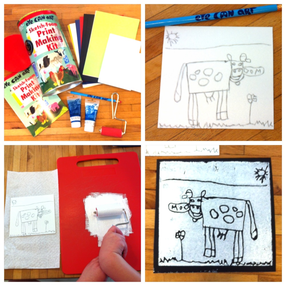 Printmaking For Kids - Turning Drawings into Prints | Drawing For Kids